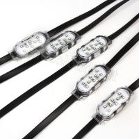 China 28x72mm DMX LED Point Light DC24V IP66 RGBW Pixel Lighting for Outdoor Building for sale