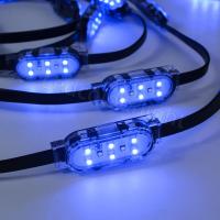 China 28x72mm DMX LED Point Light DC24V IP66 RGBW Pixel Lighting for Outdoor Building for sale