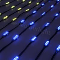 China 28x72mm DMX LED Point Light DC24V IP66 RGBW Pixel Lighting for Outdoor Building for sale