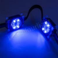 China IP66 Outdoor Building LED Pixel String Lights 30x40mm DC24V RGB Point Light for sale