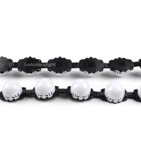 China DC12V IP65 Waterproof 30mm Diameter LED Full Color Pixel RGB Light Strand for sale