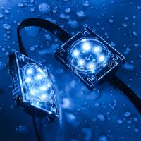 China High Brightness 40x50mm IP65 Waterproof RGB RGBW LED Pixel Lighting Node for sale