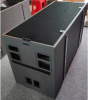 China high power 2x18 inch outdoor 1600 watt passive neodymium bass subwoofer for sale