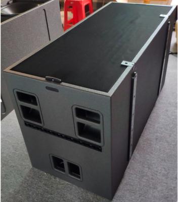 China high power 2x18 inch outdoor 1600 watt passive neodymium bass subwoofer for sale