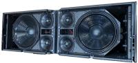 China big line array speaker dual 15 inch 3 way outdoor pro system for sale