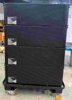 China 3 Way Dual 10 Inch Large Line Array Speaker System 800w Audio Equipment for sale