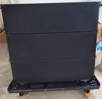 China Dual Outdoor Stage Line Array Speaker System 14 Inch Three Way 1600w for sale