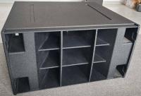 China Dual Outdoor Maze Style Subwoofer Loudspeaker 18 Inch 3000w High Output for sale
