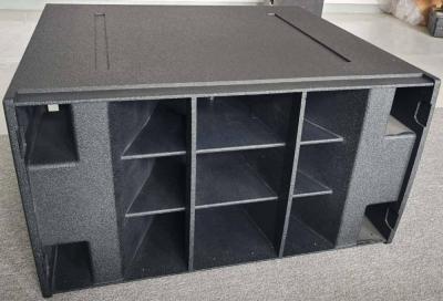 China Dual Outdoor Maze Style Subwoofer Loudspeaker 18 Inch 3000w High Output for sale