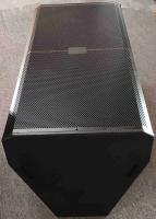 China High Output Dual Outdoor Passive Bi Amp Pro Speaker 1200w 15 Inch for sale