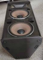 China High Output Dual Outdoor Passive Bi Amp Pro Speaker 1200w 15 Inch for sale