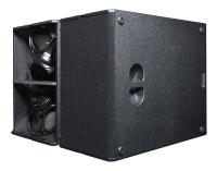China Dual Compact Passive Indoor Outdoor Matrix Subwoofer System 15 Inch for sale