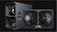 China Dual Compact Passive Indoor Outdoor Matrix Subwoofer System 15 Inch for sale