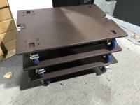 China Outdoor Subwoofer Wheel Board Moving Dolly Transport Wood Lid for sale