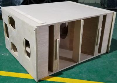 China Plywood Empty Speaker Box Professional Line Array Enclosure for sale