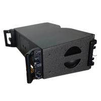 China 450 watt line array pa speaker dual 8 inch bi-amp sound system for sale