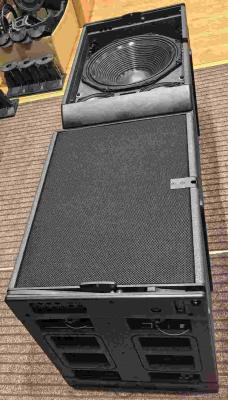 China outdoor event line array double 15 inch 3 way 2000w concert system for sale