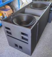 China double 18 inch outdoor ground stack big power stage subwoofer for sale