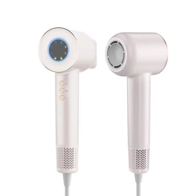 China Professional Sensor Hair Dryer Intelligent Heat Regulation Quiet Hair Dryer Plasma Ionic Care for sale