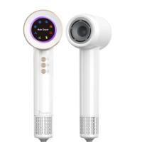 China Compact And Lightweight Plasma Hair Dryer LED Light Professional Ionic Hair Dryer for sale