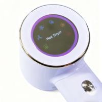 China 1600W LED Display Professional Hair Dryer With 110000 RPM Brushless Motor for sale