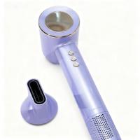 China Purple Sensor Hair Dryer Quiet Operation Intelligent Heat Control Brushless Hair Dryer for sale