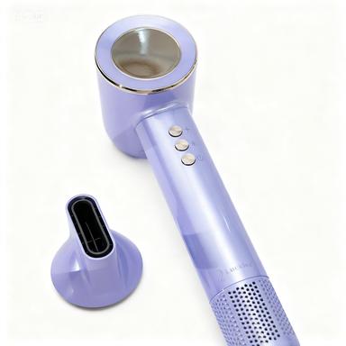 China Purple Sensor Hair Dryer Quiet Operation Intelligent Heat Control Brushless Hair Dryer for sale