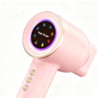 China Pink Compact Plasma Hair Dryer 1600W Hair Dryer With 220V 50Hz Ionic Technology for sale