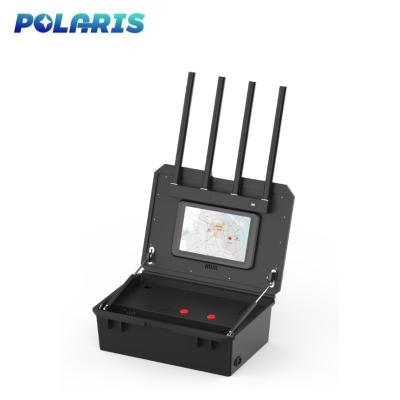 China Portable Drone Detector With 5km Range Suitcase With Full Bands Detector And Drone ID And Remote ID for sale
