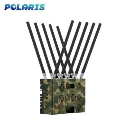 China Fixed Installation Drone Jammer 9 Bands RF Shield Jammer For Drones for sale