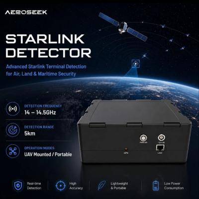 China 14.5GHz Ku-Band Sarlink Hunter Detector Portable Design with 10km Detection Range for sale