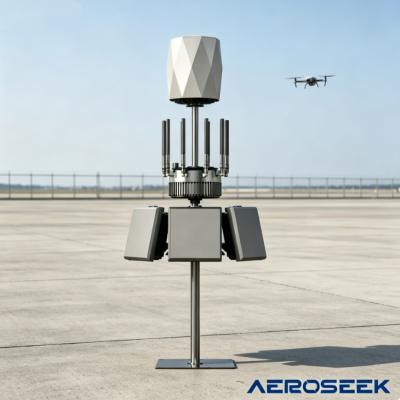 China 10km Detection Range Drone Detector with 100MHz-10GHz Frequency Band and 400+ Drone Model Database for sale
