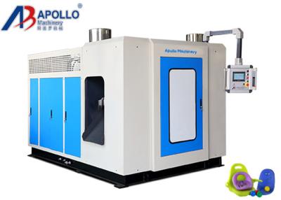 China HDPE Bottle Blow Molding Machine 2000ml Laundry Detergent Blue Double Station for sale