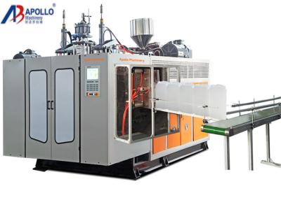 China 4 Gallon Plastic Bottle Making Machine For Drum Double Station 11 Ton Stable for sale