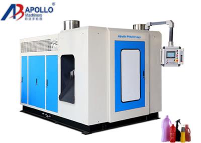 China 5L Oil Bottle HDPE Plastic Bottle Making Machine Extrusion Plastic Full Automatic for sale