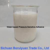 China Milky White Water Based Pressure Sensitive Adhesive Good Adhesion for sale