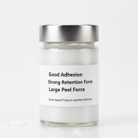 China Milky White Water Based Pressure Sensitive Adhesive Good Adhesion for sale