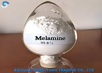China Melamine Powder 99.5% Purity Industrial Grade for Adhesives Laminates Coatings 25kg Bags for sale