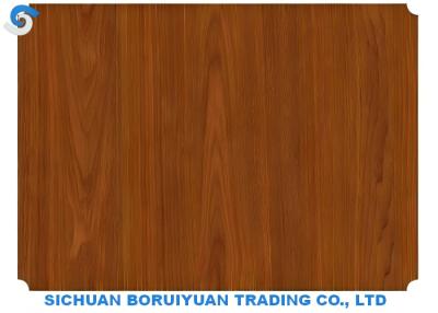 China Walnut Wood Grain Unimpregnated Melamine Decorative Base Paper 1250mm Width for sale