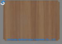China Pressure Sensitive Decorative Laminate Paper 1250mm Oak Wood Grain for Furniture Wardrobes for sale