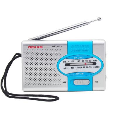 China AM525 Portable AM FM Radio Two Band Built In Speaker Vintage Handheld 95x58x23mm for sale