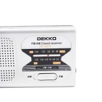 China Portable AM FM Radio Receiver ABS Plastic 58mm 95mm Batteries Not Included for sale