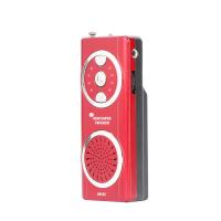 China Mini Pocket FM Speaker Radio with Built-in Speaker 105x43x22mm Multi Color Options for sale