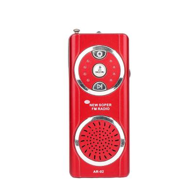 China Mini Pocket FM Speaker Radio with Built-in Speaker 105x43x22mm Multi Color Options for sale