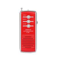 China Portable Mini FM Radio Speaker 22mm ABS Plastic Outdoor Speaker with Built In FM Radio 105x43mm for sale