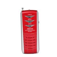 China Outdoor FM Speaker Radio DSP Chip Handheld FM88 Wireless Earphone Jack 105mm for sale