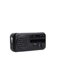 China Emergency Solar Hand Crank Radio 400g AM FM WB with USB Charging Custom Color for sale