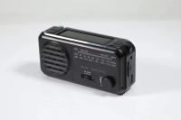 China Emergency Solar Hand Crank Radio 3 Band AM FM WB 2800mAh Power Bank Flashlight for sale