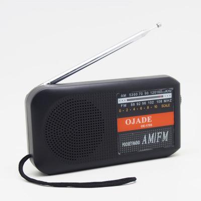 China Digital Handheld Portable AM FM Radio 28mm 108MHz Dry Battery Power Speaker for sale