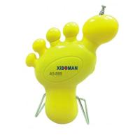 China Foot Design Portable Mini FM Radio Speaker 47mm with Retractable Antenna for sale